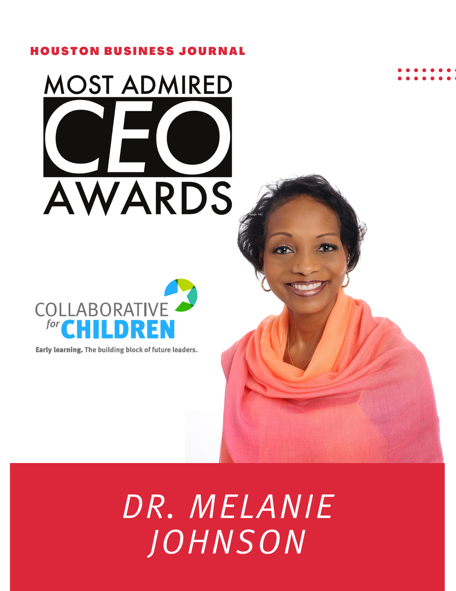 President and CEO Dr. Melanie Johnson Named Most Admired CEO ...