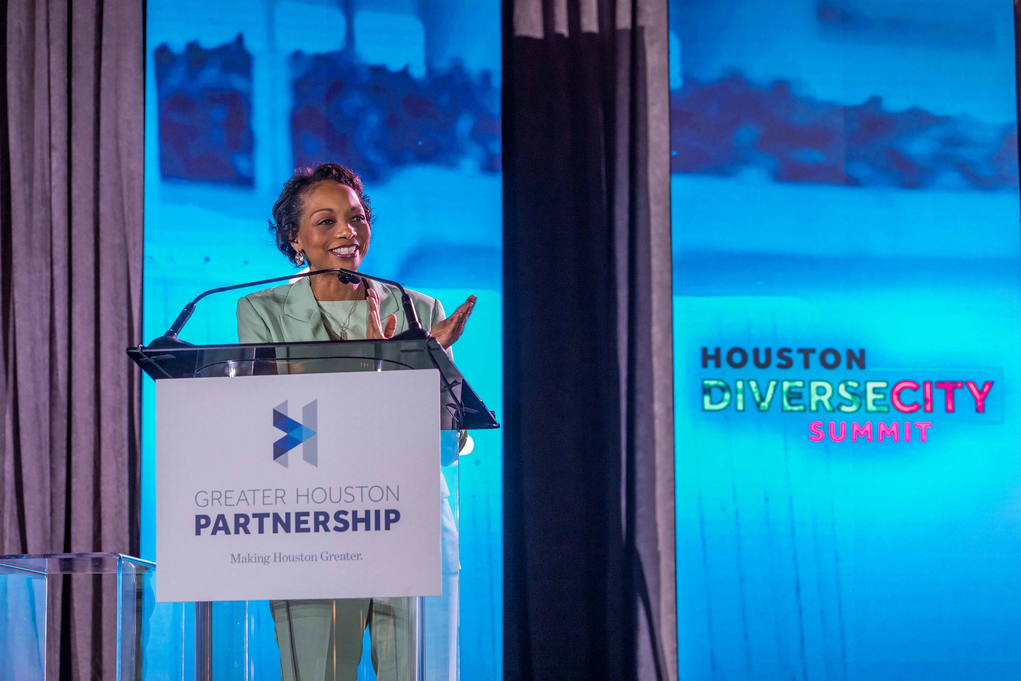 Dr. Melanie Johnson at Houston DiverseCity Summit - Collaborative for ...