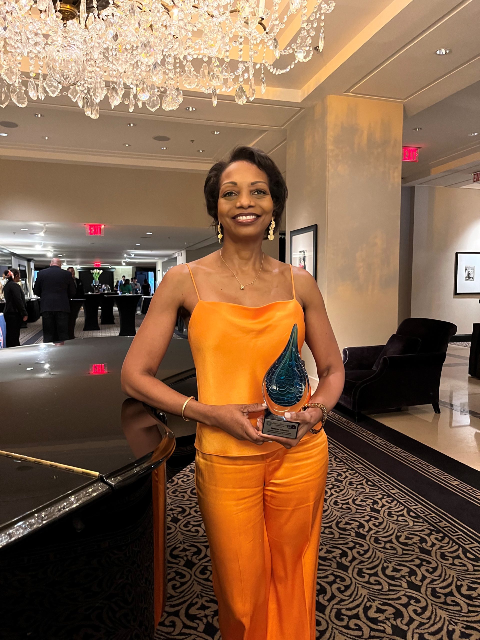 Dr. Melanie Johnson Receives Latino Learning Center Humanitarian Award ...